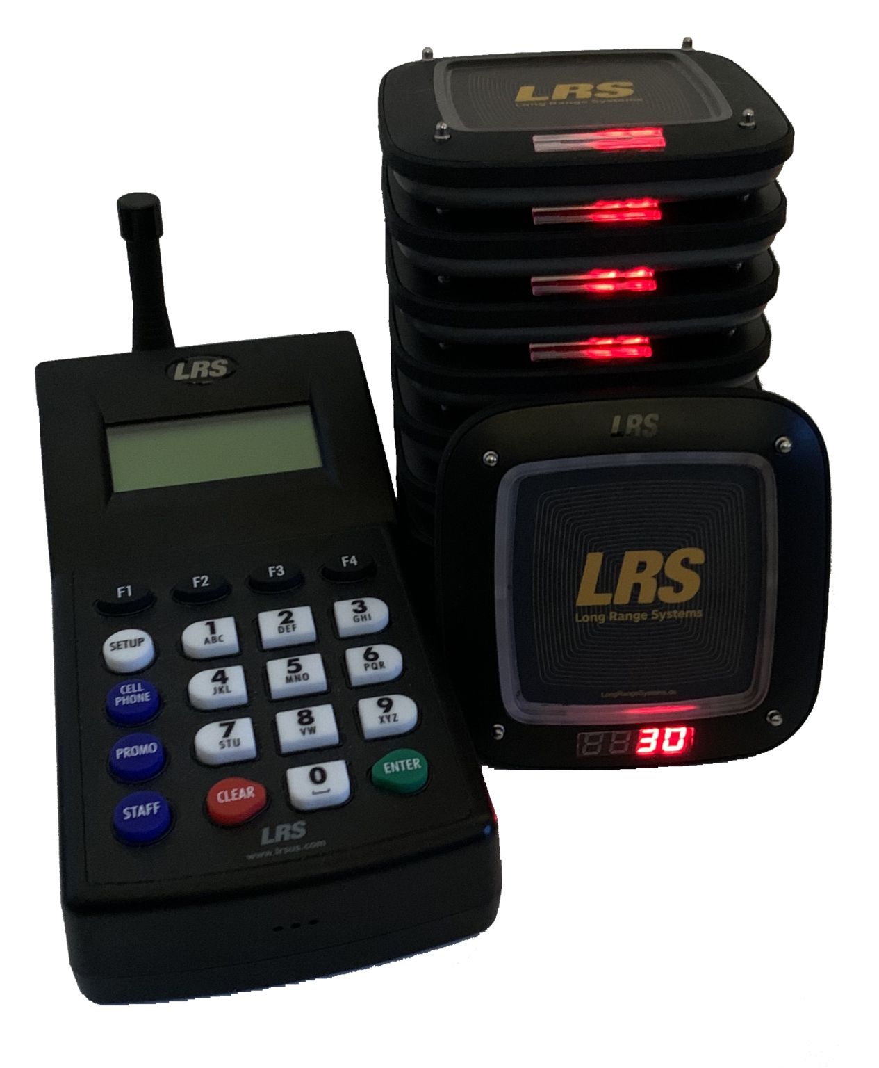 Pack de 30 Bipeurs clients CS7 – DUTY FREE IT SERVICES